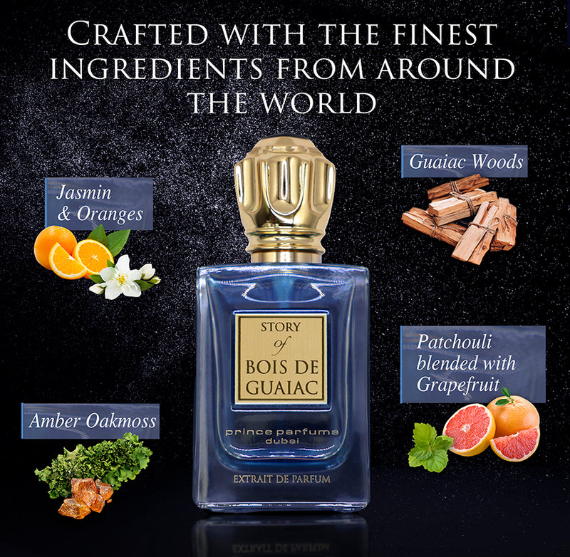 Bois de Guaiac 100ml/3.4oz Mens Extrait de Parfum - Prince Parfums Dubai