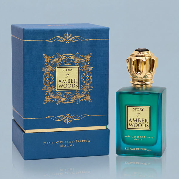 Amber Woods Perfume for Men's 100ml/3.4oz - Prince Parfums Dubai